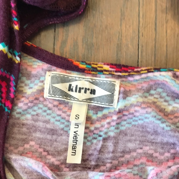 Tops | Soft Print Shirt With Keyhole Back | Poshmark